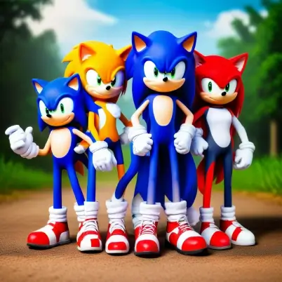 AI Sonic Character Generator - Create Sonic Art | LightX