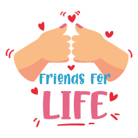 Free Friendship Sticker PNG and Cliparts Online | LightX