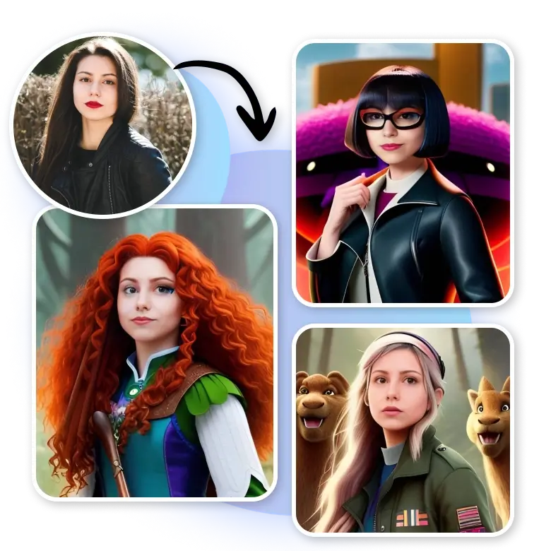 Free AI Disney Character Generator Online | LightX