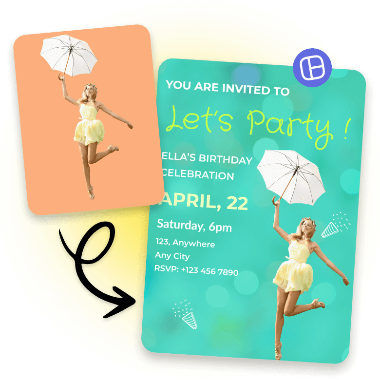 Free AI Invitation Generator Online | LightX